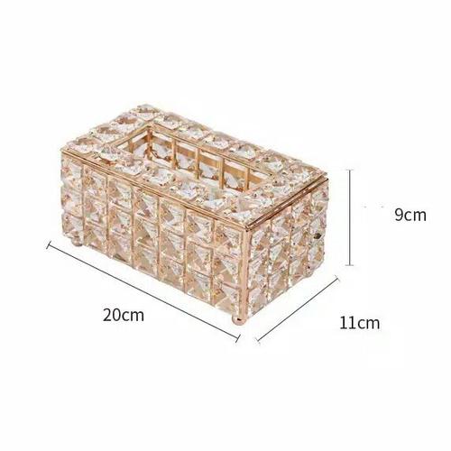 Jual Luxury Crystal Tissue Box - Kotak Tisu Kristal Premium Grade ...