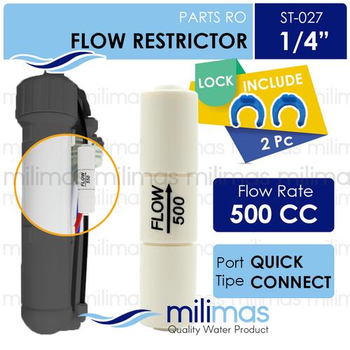 Jual ST - Flow Drain / Flow Restrictor Reverse Osmosis (RO) Ukuran 500 ...