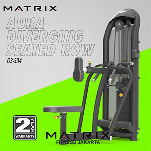 Jual MATRIX AURA DIVERGING SEATED ROW - Jakarta Barat - Matrix Fitness ...