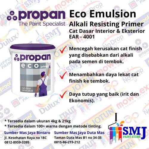 Jual Cat Dasar PROPAN Eco Emulsion Alkali Resisting Primer EAR-4001 4kg ...