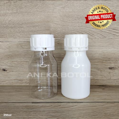 Jual BOTOL PET MADU 250 ML DOVE NATURAL SEGEL ULIR BESAR / BOTOL KOSONG ...