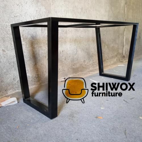 Jual kaki meja besi powder coating - frame meja makan besi - rangka ...
