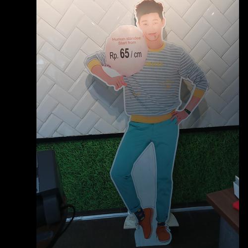 Jual HUMAN STANDEE BOARD 5MM - 60X170 - Jakarta Pusat - Jakarta Printer ...