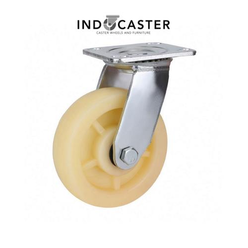 Jual Roda Trolley Nylon Heavy Duty Diameter 6 inch Plat Hidup - Jakarta ...