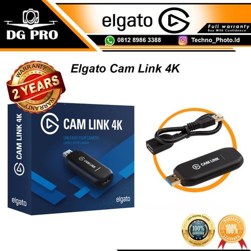 Jual ELGATO CAM LINK 4K CAPTURE RECORD LIVE STREAMING CAMLINK 4K ...