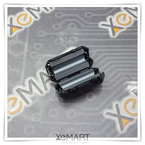 Jual Clip On RFI EMI Filter for Data lines Ferrite Magnetic Ferit Black ...
