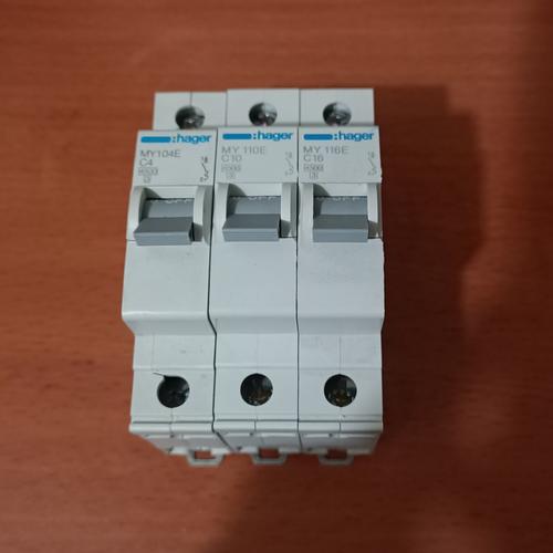 Jual MCB HAGER 1 PHASE 4A,6A,10A,16A,20A,25A,32A,40A,50A,63A MCB hager ...