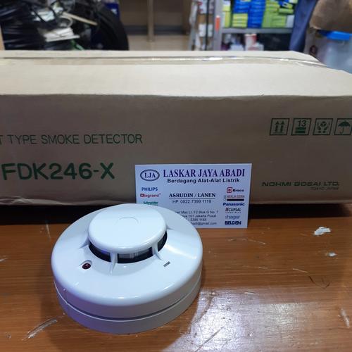 Jual PROMO SMOKE DETECTOR NOHMI FDK246-X PHOTOELECTRIC SPOT FDK 246 -X ...