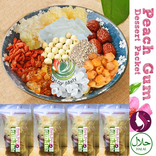 Jual Paket-Peach Gum Paket PEACHGUM Dessert Premium Super Lengkap ...