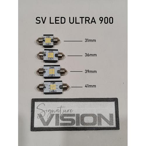Jual SV LED Ultra 900 Festoon 5000k natural white Lampu interior mobil ...
