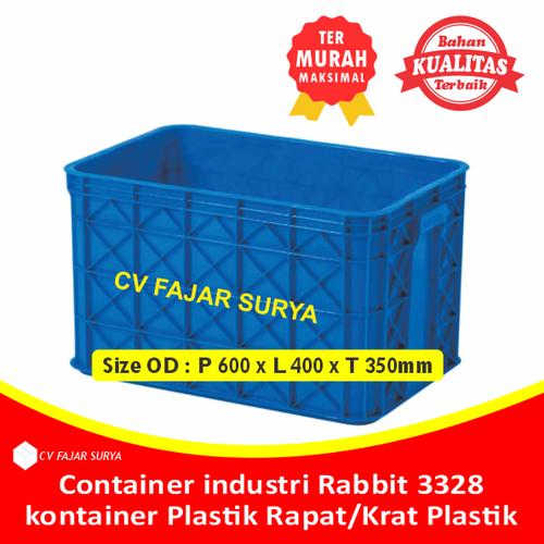 Jual Container industri Rabbit 3328/kontainer Plastik Rapat/Krat ...