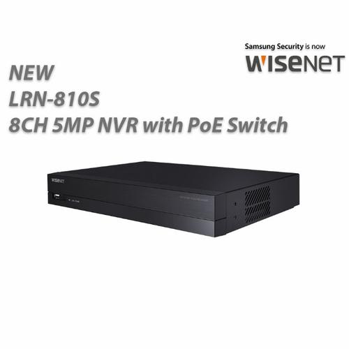 Jual NVR SAMSUNG WISNET 8 CH LRN-810S POE GARANSI RESMI - Jakarta Barat ...