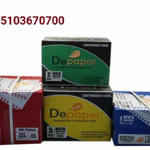 Jual continuous form 5 ply full 9.5x11 DEPAPER CHAT sebelum memesan ...