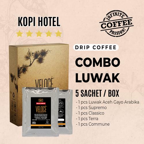 Jual Kopi Drip Combo Luwak Veloce Coffee - Jakarta Utara - velocecoffee ...