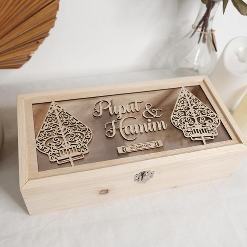 Jual Box Hantaran / Seserahan Box Kayu Custom - Jakarta Barat ...