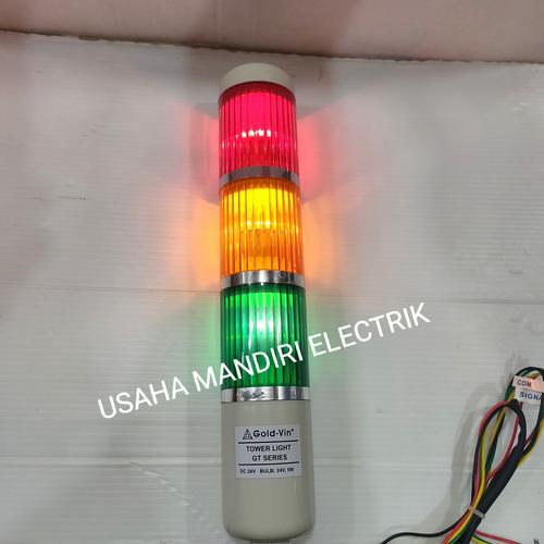 Jual LAMPU TOWER LIGHT MESIN 3 TINGKAT BOHLAM GOLD-VIN GTW-SERIES ...