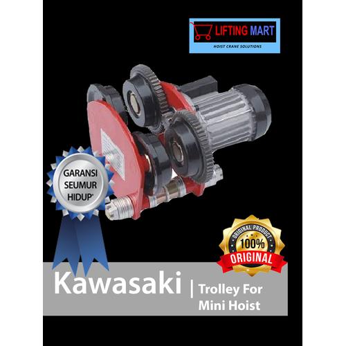 Jual Kawasaki Trolley for Mini Hoist 500Kg Japan - Jakarta Barat ...