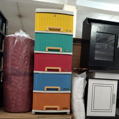 Jual Rak plastik rotan napoly Contan 5000 - 5 susun - Kab. Tangerang ...