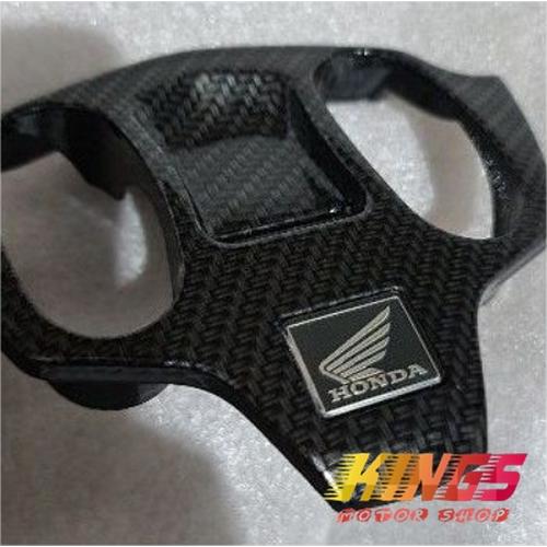Jual Cover Stang Tutup Riser Stang Carbon Honda PCX 160 PCX160 ...