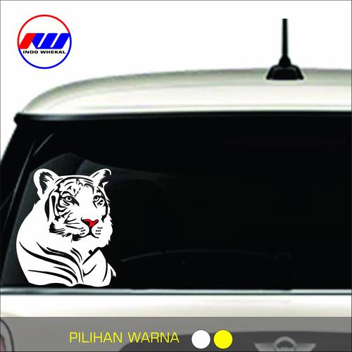 Jual STIKER CUTTING HARIMAU / MACAN - Kuning, 20x17 cm - Kab. Cilacap ...