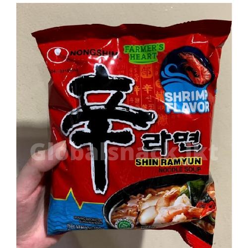 Jual NONGSHIM SHIN RAMYUN Spicy Mushroom / Shrimp Flavor HALAL - SHRIMP ...