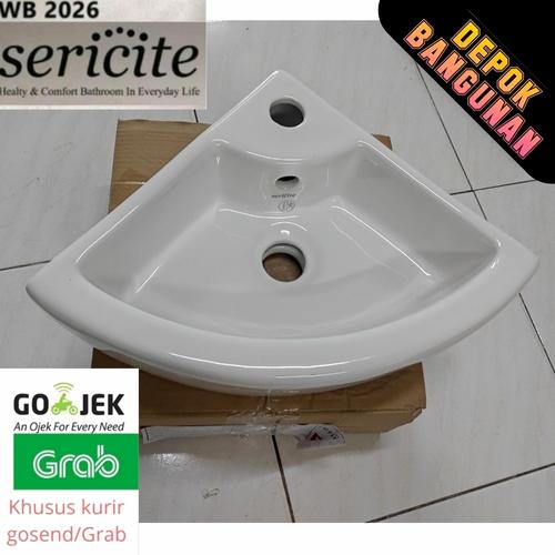 Jual WASTAFEL SUDUT SERICITE 2026 WASHTAFEL SERICITE SUDUT KHUSUS OJOL ...