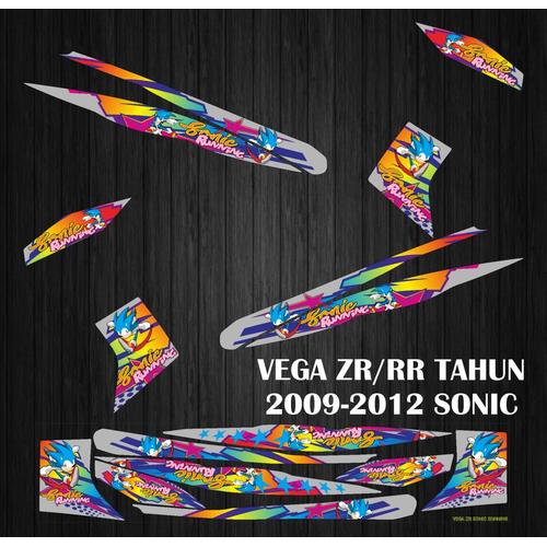 Jual STICKER STRIPING YAMAHA VEGA ZR/RR SONIC - Abu-abu - Kota Semarang ...