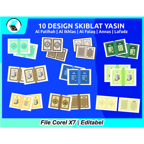 Jual File Skiblat Yasin | CDR Corel | Lafadz - Asmaul Husna - Alfalaq ...