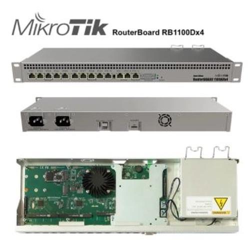 Jual Mikrotik Router RB1100 AH x4/ Dude Edition 1U+Advance setting ...
