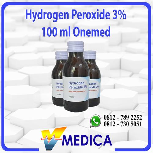 Jual Hydrogen Peroxide 3% Onemed / H2O2 Antiseptik Mencegah Infeksi ...