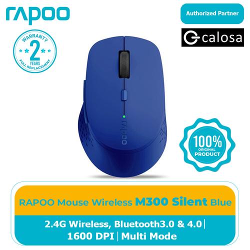 Jual Mouse Wireless Rapoo M300 Silent Multi Mode Wireless Mouse ...