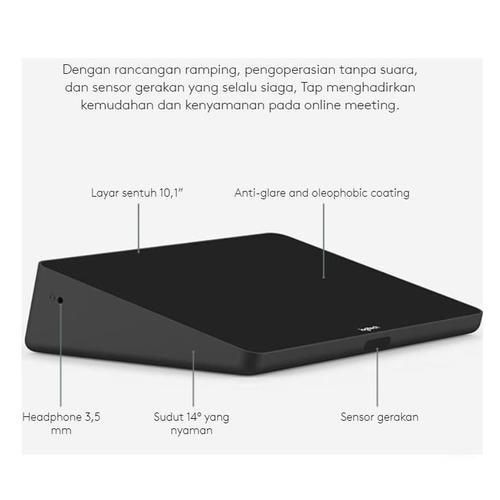 Jual LOGITECH TAP 2nd Gen Touch Controller For Video Conferencing ...