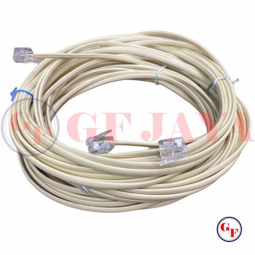 Jual Kabel Line Telepon + Pin RJ11 / Kabel Telepon Rumah - 1 Meter ...