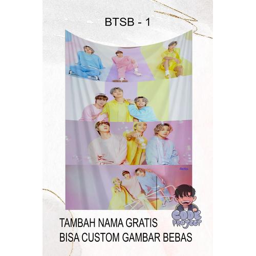 Jual selimut BTS bangtan - selimut ganteng kpop BTS army - BTS - BTSB ...