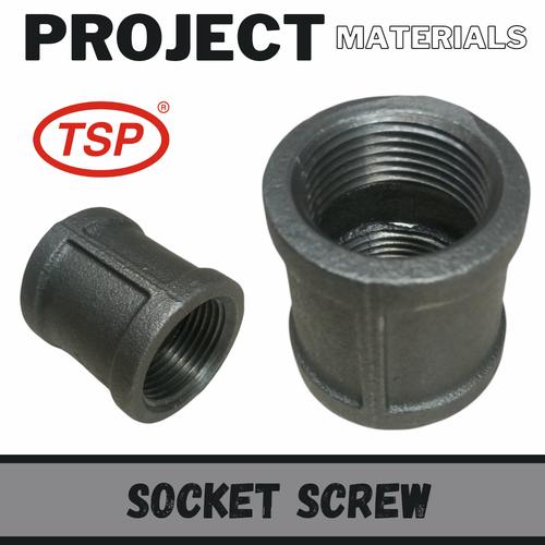 Jual Socket drat dalam TSP besi 1 inch / Sock besi 1 inch drat TSP ...