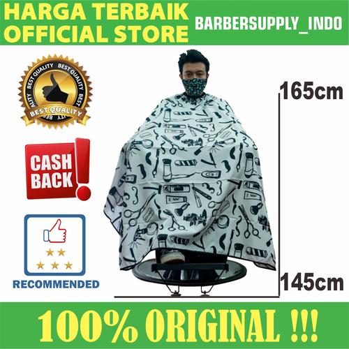 Jual CAPE / KEP / KAIN KIP CUKUR BARBER PANGKAS SALON MOTIF ALAT ...