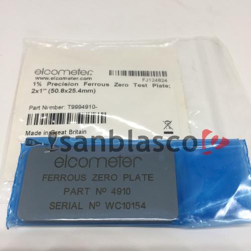 Jual Elcometer Ferrous Zero Test Plate 1% Precision 2x1" T9994910 ...