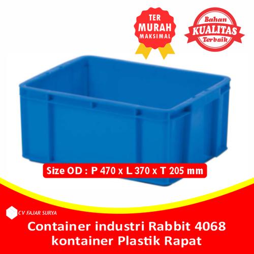 Jual Container Box Rapat / Krat Plastik Industri / Kontainer Rapat 4068 ...