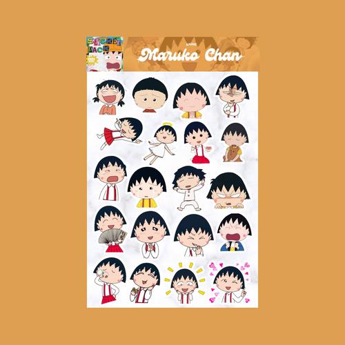Jual Chibi Maruko Chan Sticker Pack - 2, Mini (3cm) - Jakarta Barat ...
