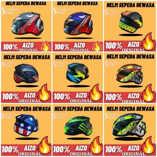 Jual Helm sepeda aizo Helm sepeda mtb Helm sepeda lipat Helm sepeda ...