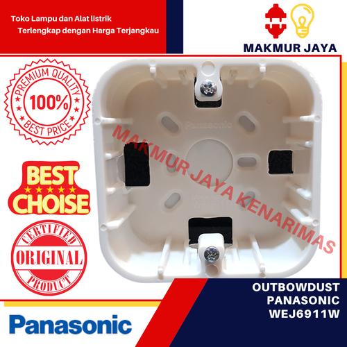 Jual OUTBOW DUS PANAOSNIC/BOX C-TYPE PANASONIC WEJ 6911W - Jakarta ...