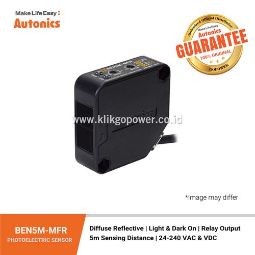 Jual AUTONICS PHOTOELECTRIC SENSOR BEN5M-MFR - Jakarta Barat - GOPOWER | Tokopedia