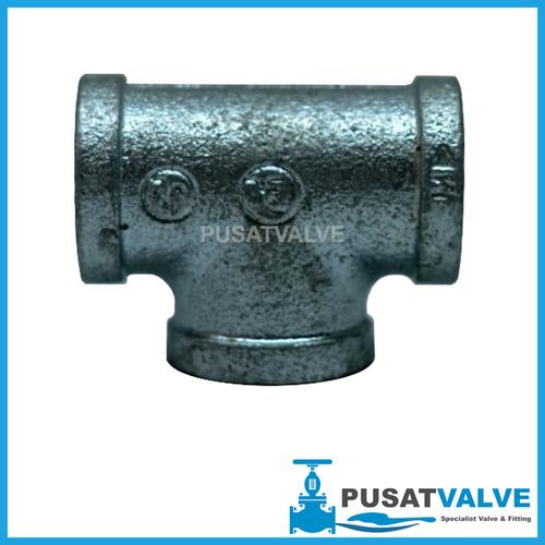 Jual Tee Besi Galvanis 3/4" Inch drat - Jakarta Barat - PUSAT VALVE ...