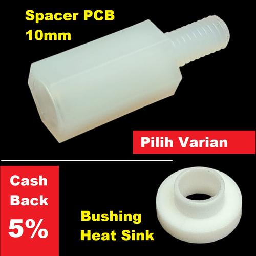 Jual Spacer Nylon PCB /Bushing Ring Isolator HeatSink Mosfet Speser ...