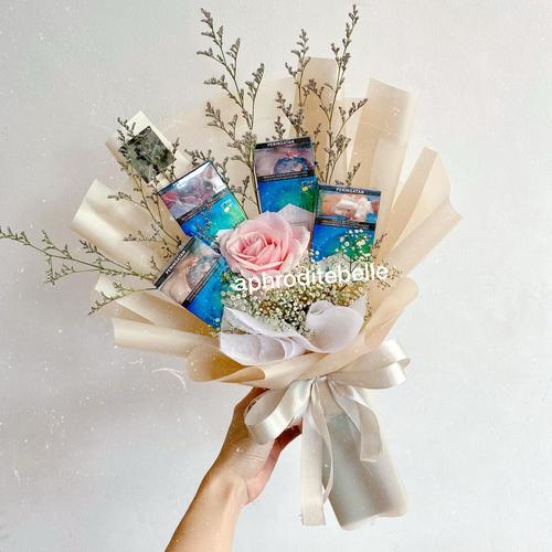 Jual Buket Bunga + Rokok Premium / Custom Buket untuk Ulang Tahun ...
