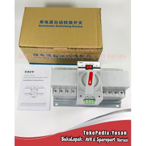 Jual ATS AUTO TRANSFER SWITCH ATS 63A 4 P 4 POLE UNTUK OTOMATIS GENSET - Jakarta Barat - YOSAN ...