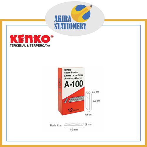 Jual REFILL CUTTER KENKO A-100 / ISI CUTTER A 100 / KATER A100 - Kota ...