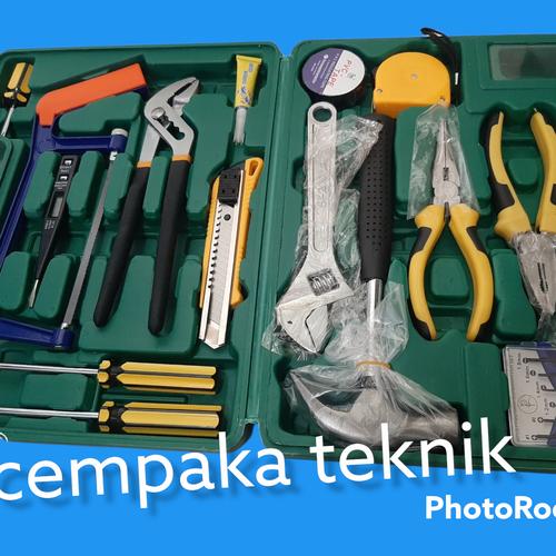 Jual Toolset lengkap 21pc in 1 toolkit toolbox Repair kit set.sesuai ...