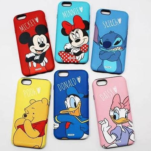 Jual Case Disney Donald Mickey Minnie Stitch Pooh Daisy Casing HP ...