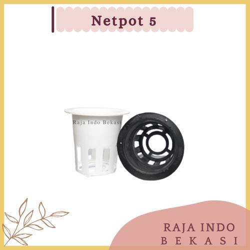 Jual Netpot 5 7 6 8 10 Hitam Putih Netpot Hidroponik 5cm 6cm 7cm Netpot ...